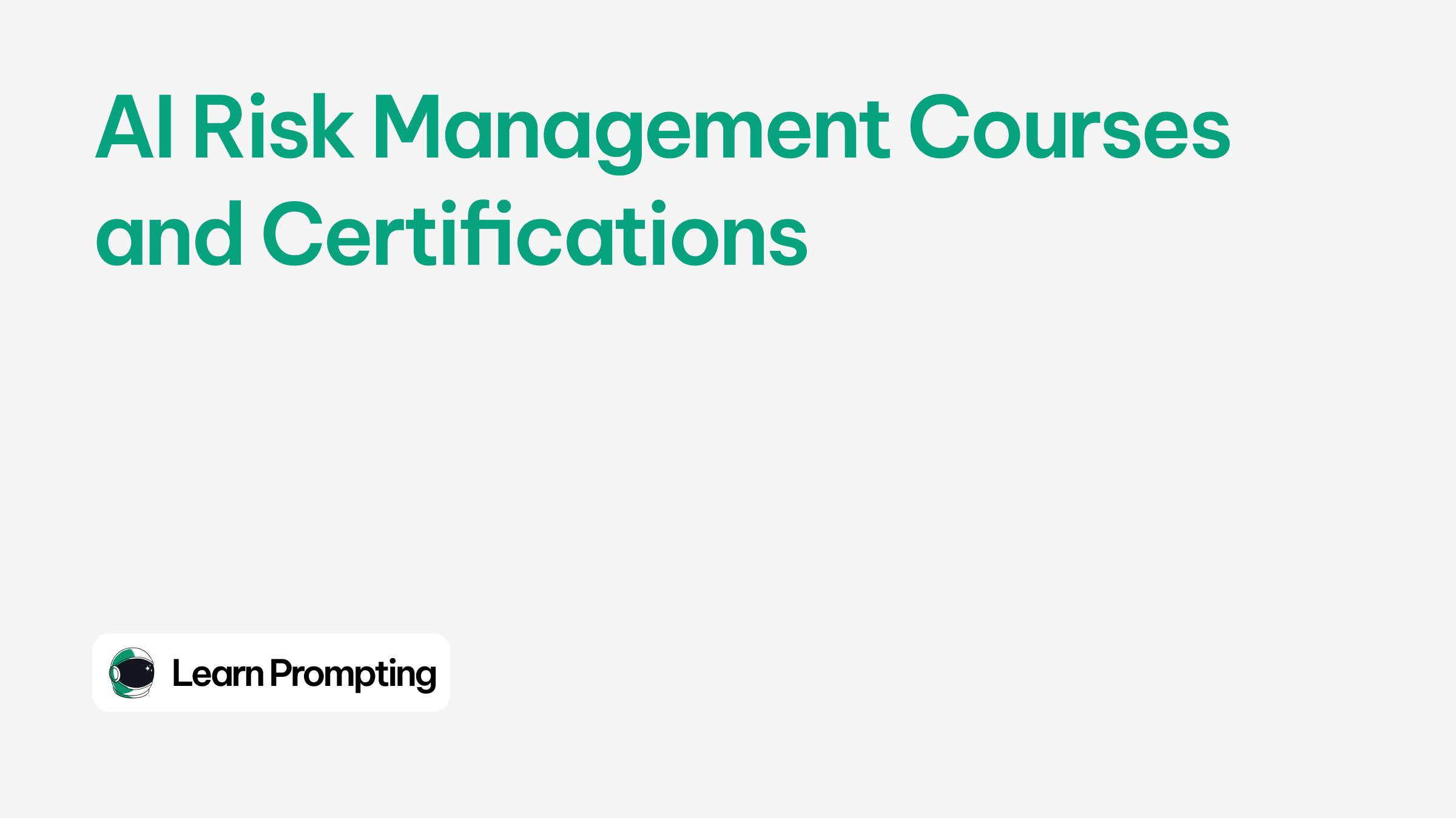 Top AI Risk Management Courses and Certifications for 2025