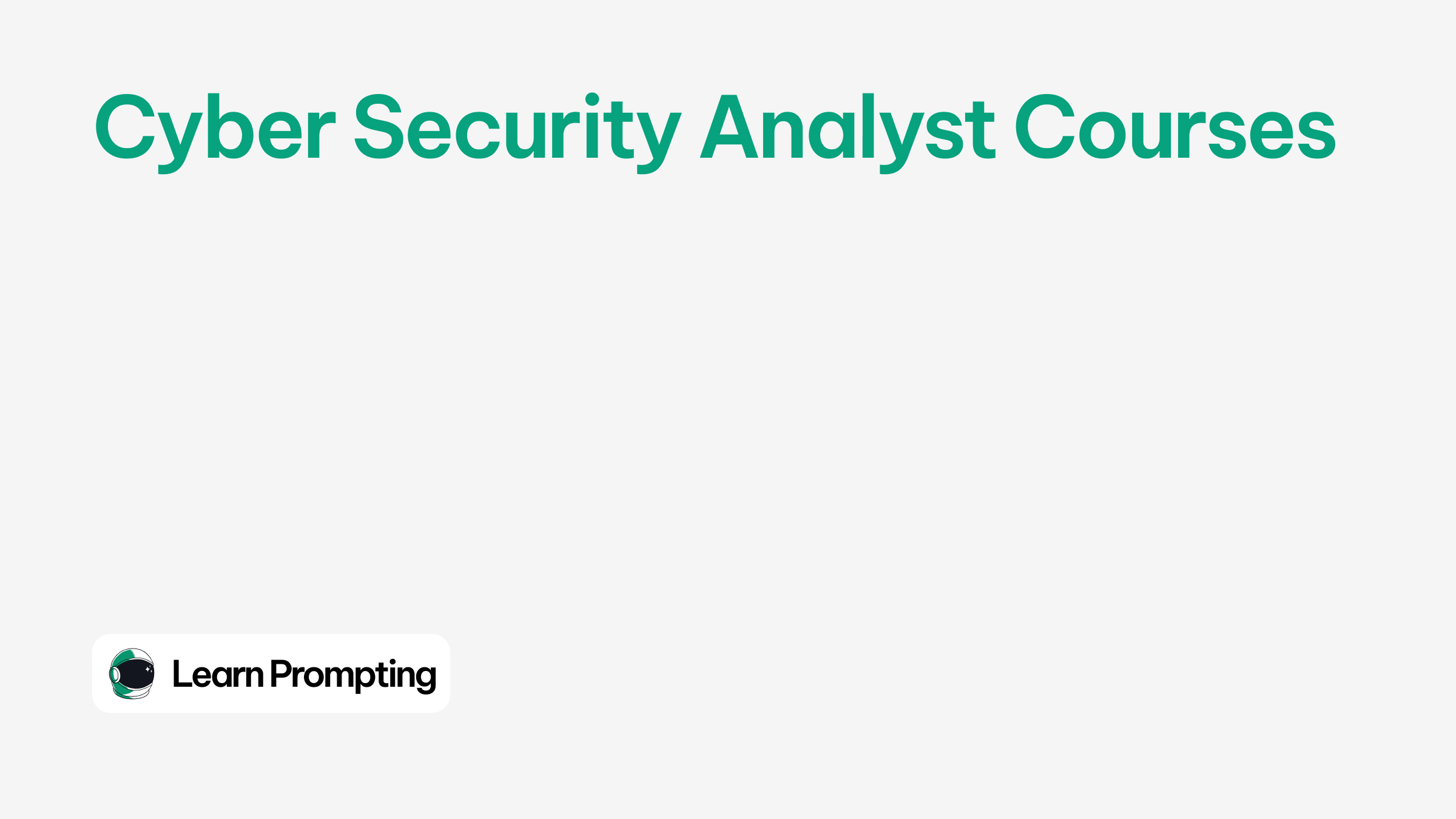 Best Cyber Security Analyst Courses in 2025: Top Programs for Career ...