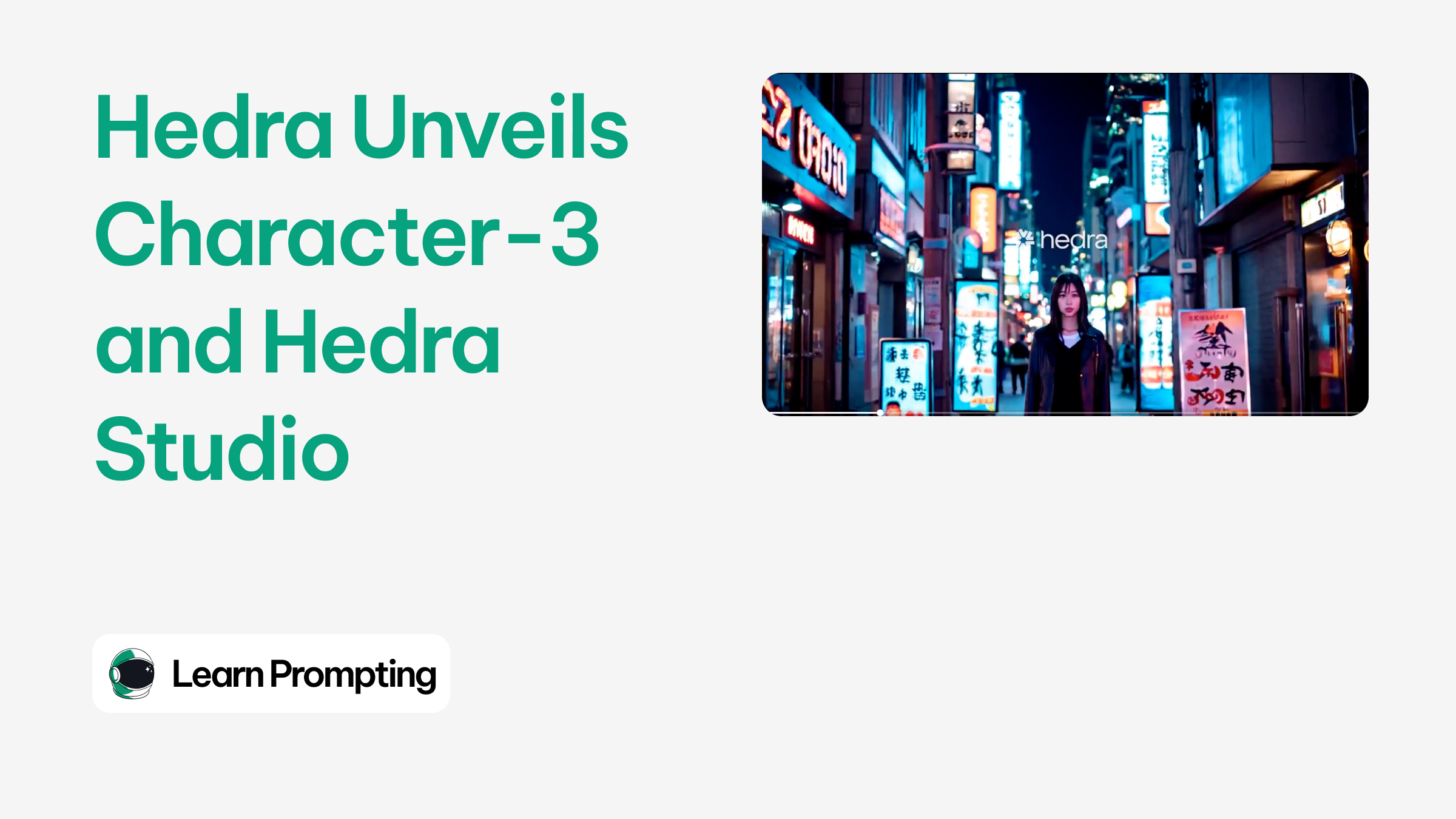 Hedra Unveils Character-3 and Hedra Studio